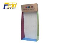China 4C Offset Printing Cardboard Side Wing Display 80x60cm Eco-Friendly Retail Stand for sale