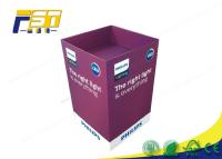 China Custom Corrugated Cardboard Dump Bin Display 75% Recycled Material Point of Purchase for sale