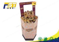 China Custom Corrugated Cardboard Floor POP Display Stand Dump Bin for Supermarket Advertising 100pcs MOQ for sale