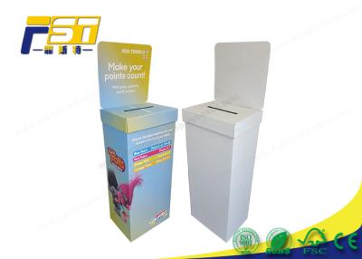 China Custom Cardboard Dump Bin Display 75% Recycled Material Durable Retail Candy Food for sale