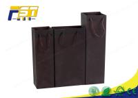 China Custom Recycled Kraft Paper Bag with Twisted Handle CMYK Offset Printing 27x22x10 cm for Gift Packaging for sale