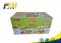 China Custom CMYK Printed Corrugated Shipping Boxes Food Paper Material 1000pcs MOQ for sale