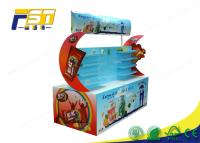 China Custom Waterproof Corrugated Cardboard Pallet Display Glossy Surface 1200x1600mm Retail Promotion for sale
