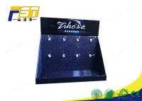 China Plastic Hooks 4C CMYK 350g CCNB Cardboard Counter Display for sale