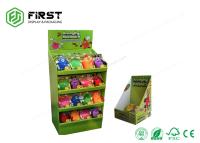 China Custom Recyclable Cardboard Display Shelves Full Color Offset Printing 350-500g CCNB for sale