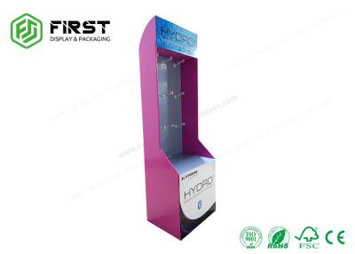 China Custom Printed Cardboard Hook Display for Phone Accessories 60cm Recyclable for sale
