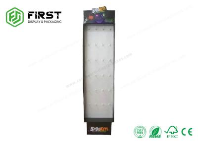 China Custom Recyclable Cardboard POP Floor Displays for Supermarket Retail 350g CCNB for sale