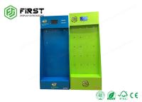 China Environmental Friendly Custom Color Printing Creative POP Cardboard Hanging Hook Display Stand for sale
