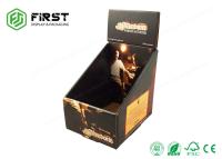China Custom Corrugated Cardboard Display Boxes 350g CCNB Recyclable Retail Store CMYK Printing for sale