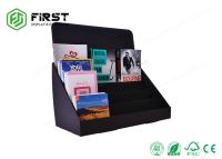 China 4 Tier Foldable Cardboard Tabletop Display Custom Printing for Book Promotion 100pcs MOQ for sale