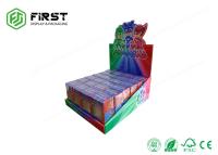 China Customized Foldable Corrugated PDQ Paper Counter Display Full Color Printing for Retail Store for sale