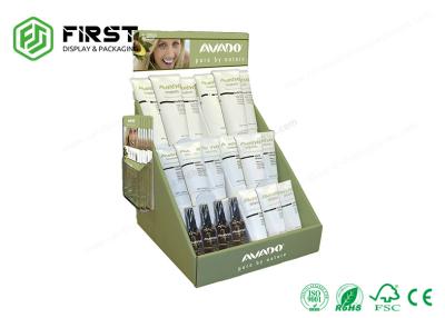 China Custom Recyclable Cardboard Counter Display Boxes for Cosmetics OEM Printing for sale