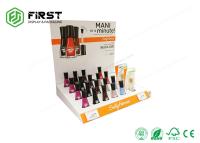 China OEM Custom Cardboard Counter Display Boxes with Holes for Nail Polish 350g CCNB for sale