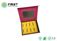 China Custom Logo Paper Cardboard Luxury Magnetic Packaging Gift Box with Insert for Eyelashes 18x12x5 cm for sale