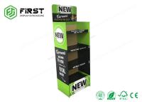China Custom Folding Cardboard Floor Display Stand for Retail POS Promotion 350g Paper for sale