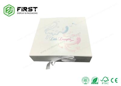 China Custom Luxury Rigid Paperboard Gift Box with Magnetic Lid 250gsm for sale