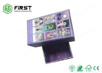 China Cardboard Paper High End Gift Boxes 4C Color Printed Customized 2-Piece Lid Base Packaging Gift Box for sale