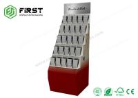 China Custom Corrugated Cardboard Floor Display Stand 10kg to 50kg Load Capacity for Retail Supermarket POS for sale