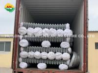China 6ft 7ft 8ft Wholesale Hot dip Galvanized Diamond Mesh Fence Cost for sale