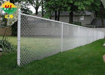 China 11ga 2”X2mx30m Chain Link Wire Fence Galvanized Hot Dipped Zinc Coating for sale
