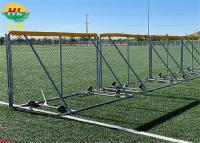China Sports Field 6m Height Gi Chain Link Fencing 1.8mm Wire Diameter for sale