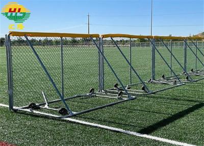 China Sports Field 6m Height Gi Chain Link Fencing 1.8mm Wire Diameter for sale