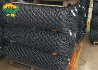 China Anticorrosion Vinyl Black Chain Link Fence 50Ft Per Roll for sale
