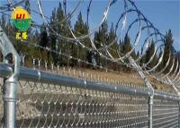 China 2.5mm Concertina Razor Wire 100 M Per Roll Stainless Steel for sale