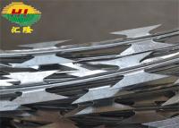 China 20m Galvanised Barbed Razor Wire Steel Security Fencing Farm Concertina Barb for sale
