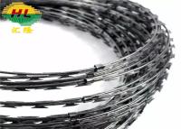 China Bto-30 450mm Double Strand Barbed Wire Fence Concertina Wire for sale
