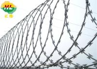 China Flat Wrap Concertina Razor Wire Continuous Loops Roll for sale