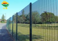 China Green Ral 6005 Anti Climb 358 Mesh Fencing Panels 2.3m Height 540-690N/m2 for sale