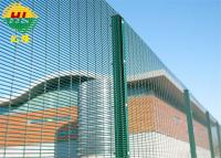 China South Africa Anti Climb Flat Curved 358 Welded Mesh Security Fence 8GA Multipurpose for sale