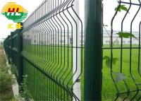 China PVC Coated 3D Curved Decorative Welded Wire Fence 830mm 1030mm Height for sale