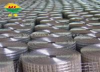 China Stainless Steel 25mmx25mm Welded Wire Mesh Rolls Industry Use for sale