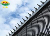 China 2.5m Welded Mesh Fence Low Carbon Steel Clear View 8 Gauge High Security for sale