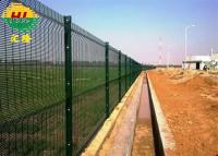 China 2.5m Welded Mesh Fence Low Carbon Steel Clear View 8 Gauge High Security for sale