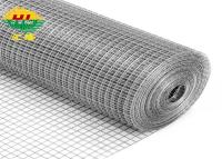 China Galvanized Redrawing 4'X20m/Roll Welded Wire Mesh Rolls 1/2'' for sale