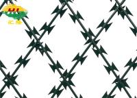 China 2.5mm High Tensile Steel Concertina Razor Wire Fence 1400-1500mpa 8m Length for sale