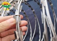 China 500mm Diameter Razor Coil Fencing For Airports / Government Buildings for sale