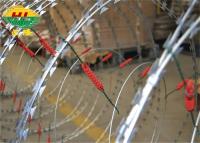 China 10m Razor Concertina Barbed Wire Anti Theft for sale
