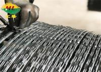 China BTO-16 2.8MM COIL WIRE Hotdip Galvanized Border of Ukraine Concertina Razor Wire for sale
