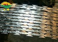 China 2.5mm High Tensile Steel Concertina Razor Wire Fence 1400-1500mpa 8m Length for sale