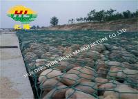 China Galfan Coated Gabion Box Wire Mesh River Protection 60*80mm for sale