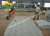 China 2m*1m*1m 2.0mm Wire Mesh Gabion Box Zinc Coating for sale