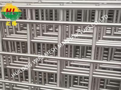 China Stainless Steel 5mm Silver Welded Wire Mesh Panels 5x5 Inch for sale