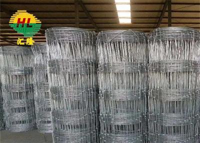 China High Tension Hinge Joint Wire Mesh Galvanized Farm Grassland Fence for sale