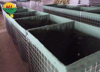 China Height 0.6m-2.7m  Sand Wall Hesco Barrier Length 1.21m-33m for sale