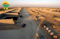China Height 0.6m-2.7m  Sand Wall Hesco Barrier Length 1.21m-33m for sale
