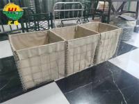 China Height 0.6m-2.7m  Sand Wall Hesco Barrier Length 1.21m-33m for sale